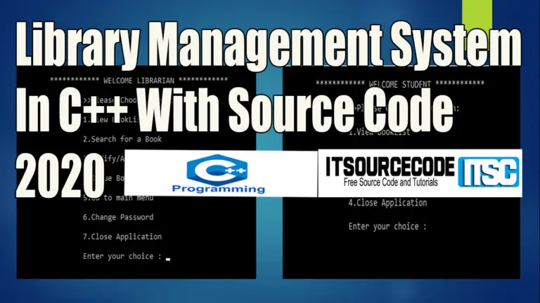 Itsourcecode.com - Where Source Code Is No Longer a Problem!
