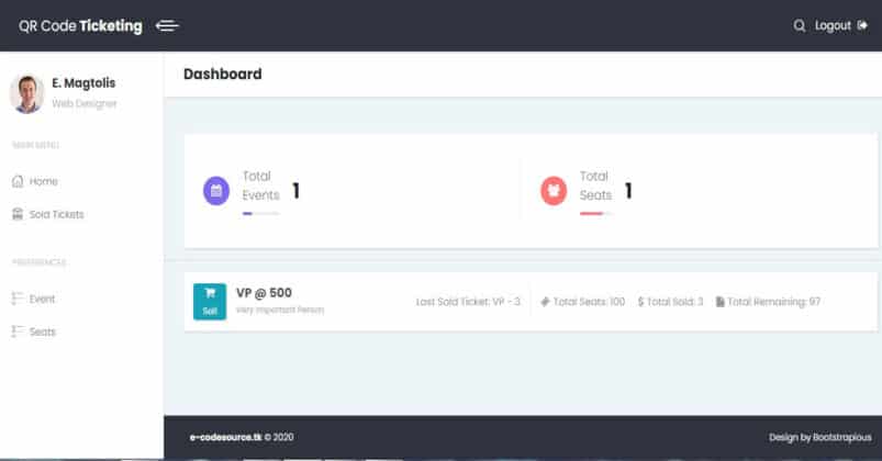 Ticket Reservation System In Php With Source Code