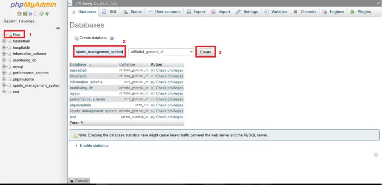 Sports Management System Project in PHP with Source Code