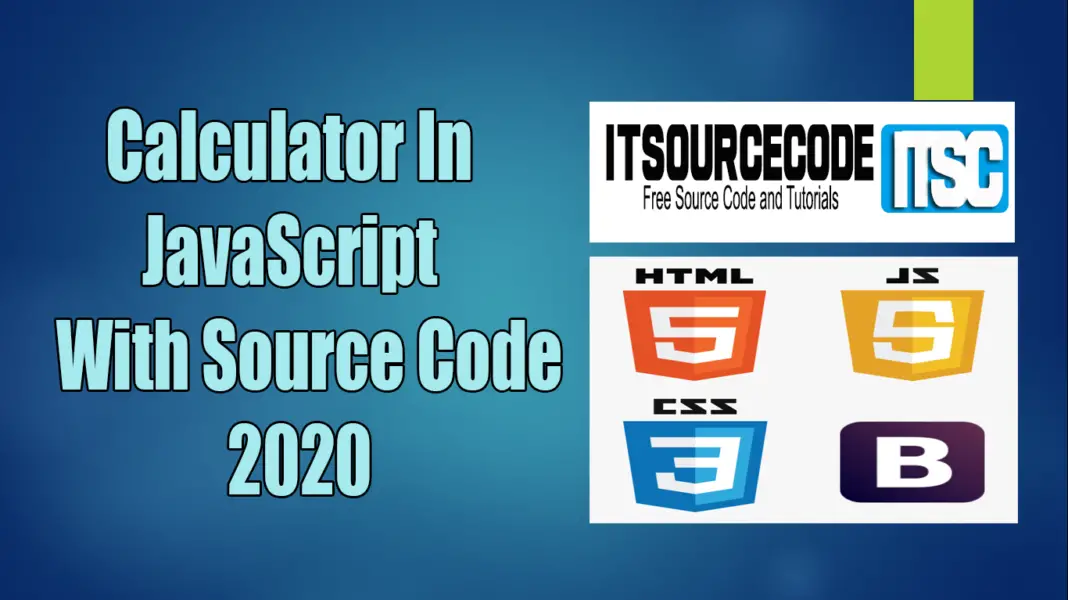 Simple Calculator In JavaScript Source Code Free Download