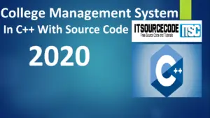 College Management System In C++ With Source Code - 2022