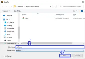 Address Book Project in JavaScript with Source Code - Video
