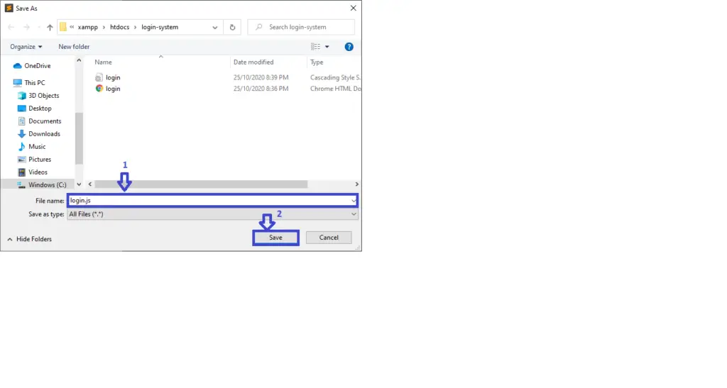 Login System In Javascript With Source Code Video 2022