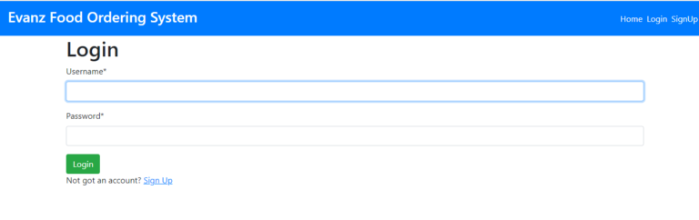 Python Django Online Food Ordering System With Source Code