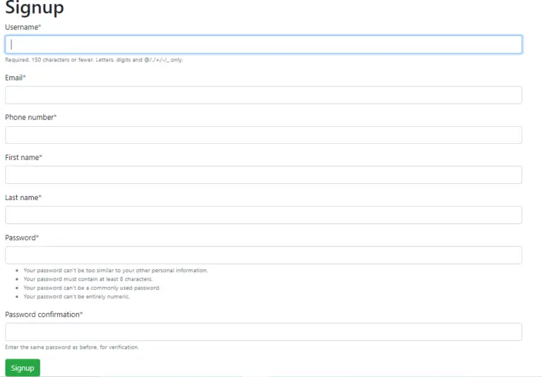 Python Django Online Food Ordering System With Source Code