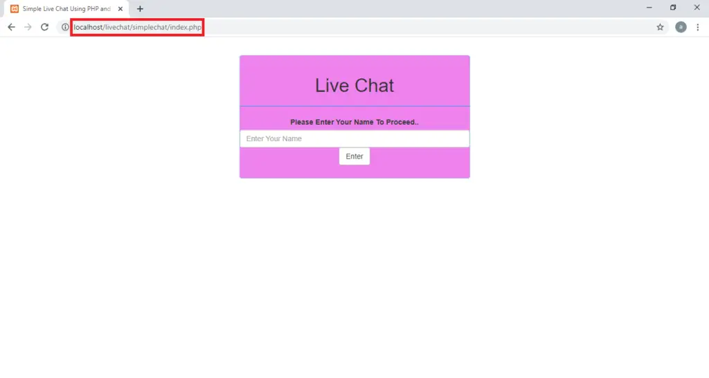 How To Make A Live Chat In JavaScript With Source Code