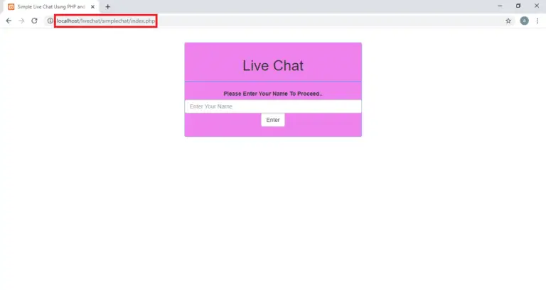 How To Make A Live Chat In JavaScript With Source Code