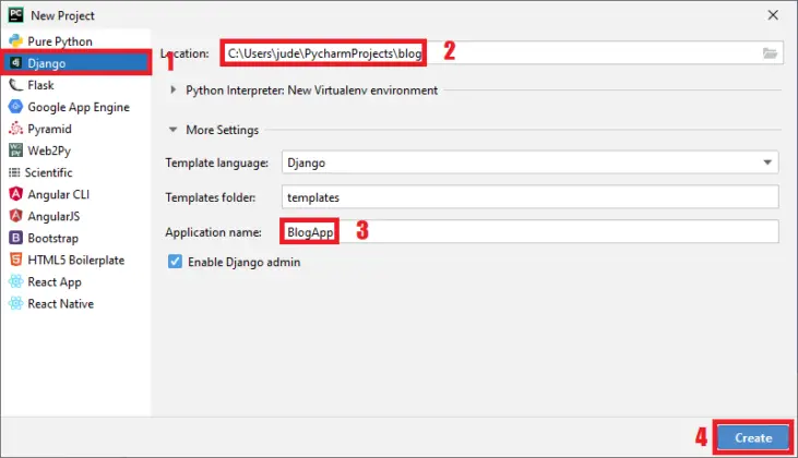 Django Blog Application with Source Code - Itsourcecode.com