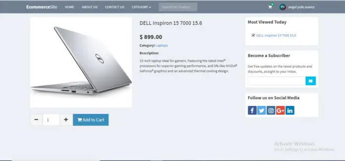 E-Commerce Website In PHP With Source Code