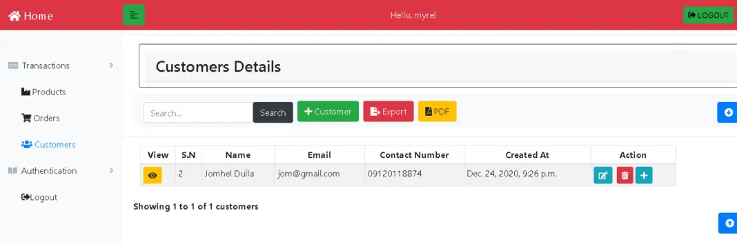 Order Management System Project In Django With Source Code