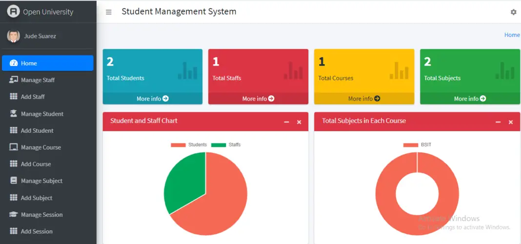 Django Student Management System With Source Code