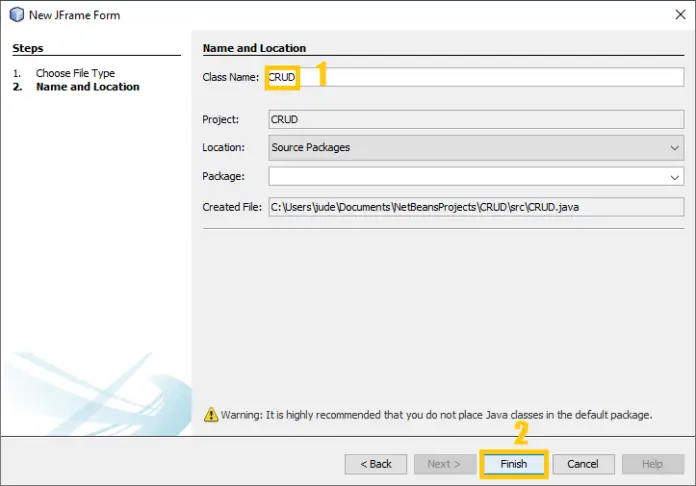 CRUD Operations In Java With Source Code