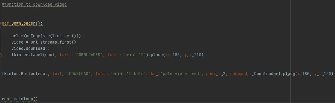 How To Make A YouTube Video Downloader In Python PyTube