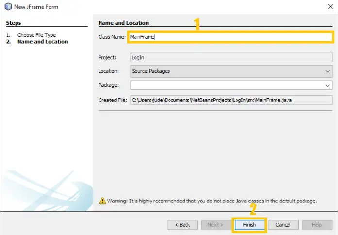 Login Code In Java With Source Code