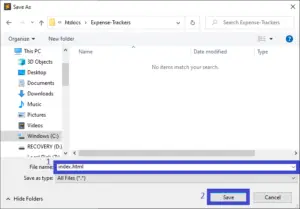 Expense Tracker in JavaScript with Source Code - Video