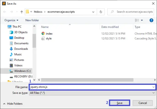Ecommerce in Javascript Framework with Source Code - Video