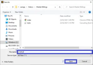 Market Billing System in JavaScript with Source Code - video