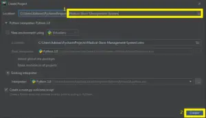 Medical Store Management System Project in Python with Source Code