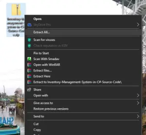 C# Inventory Management System with Source Code