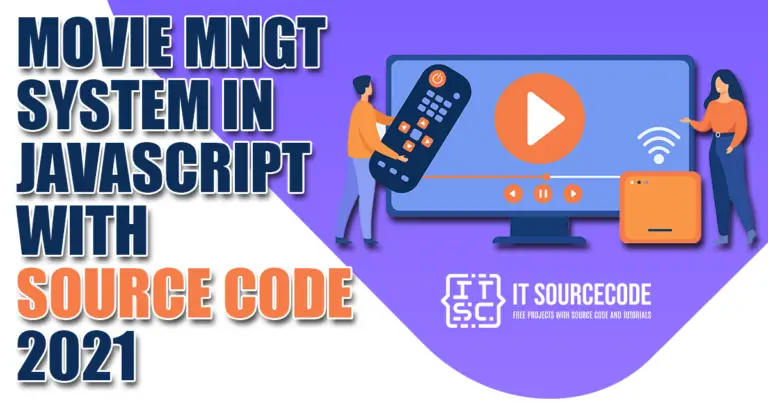 Movie Management System in JavaScript with Source Code - Video - 2022