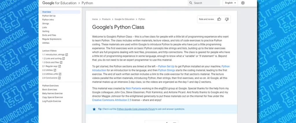 20 Best Python Courses Online with Certificate [2022] - Itsourcecode.com
