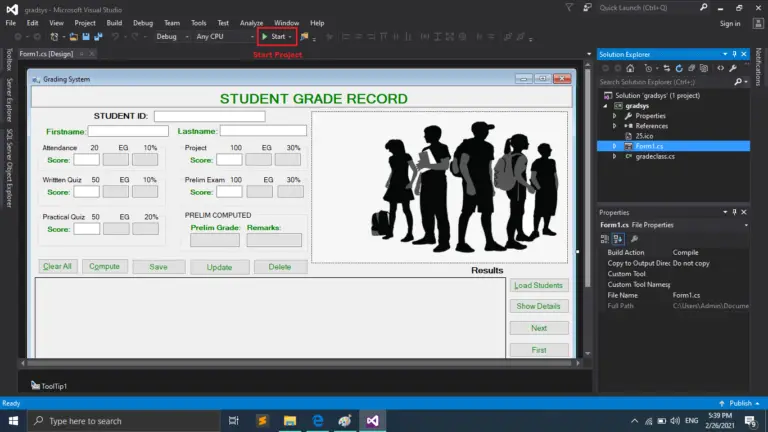 Student Grading System In C# With Source Code
