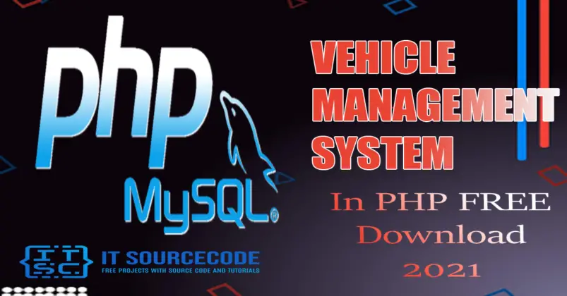 Vehicle Management System Project in PHP Free Download
