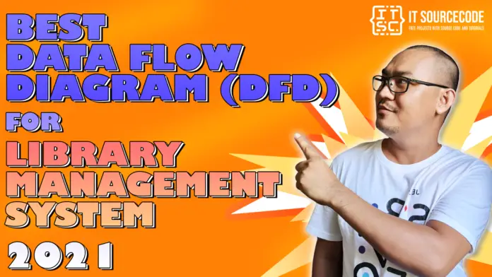 DFD for Library Management System - Data Flow Diagram