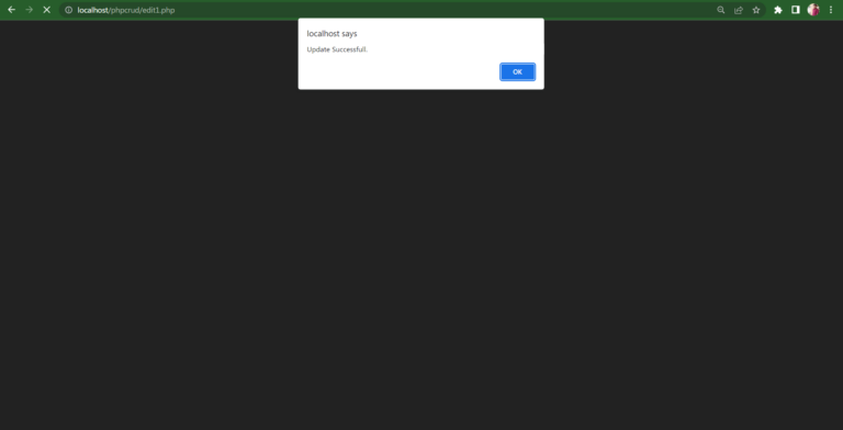 CRUD Operations In PHP With Source Code (Complete Guide)