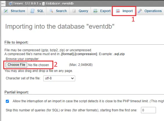 Event Management System Project In Php And Mysql 