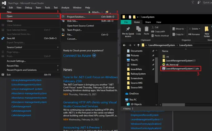Leave Management System In C# With Source Code