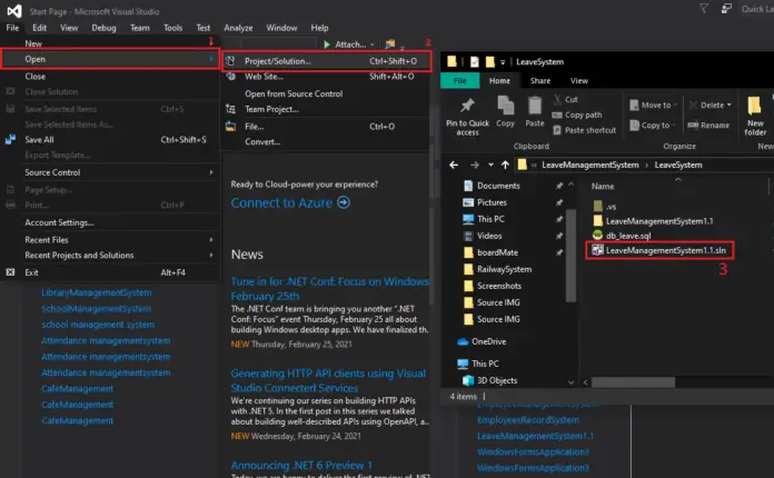 Leave Management System In C# With Source Code