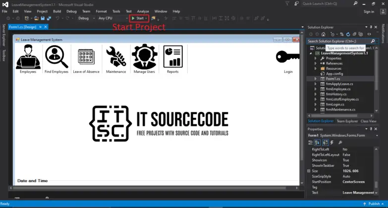 Leave Management System In C# With Source Code