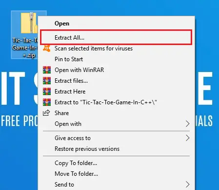 Tic Tac Toe Game In C++ With Source Code - 2022