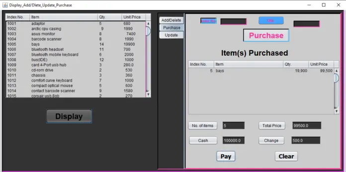 Inventory Management System Java Project With Source Code - VIDEO