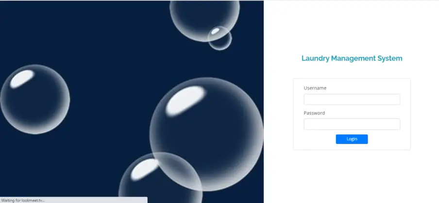 Laundry Management System Project In PHP With Source Code