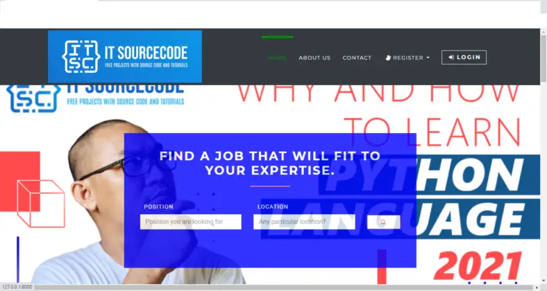 Django Job Portal with Source Code Django Job Portal with Source Code