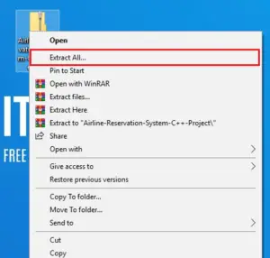 Airline Reservation System Project in C++ With Source Code