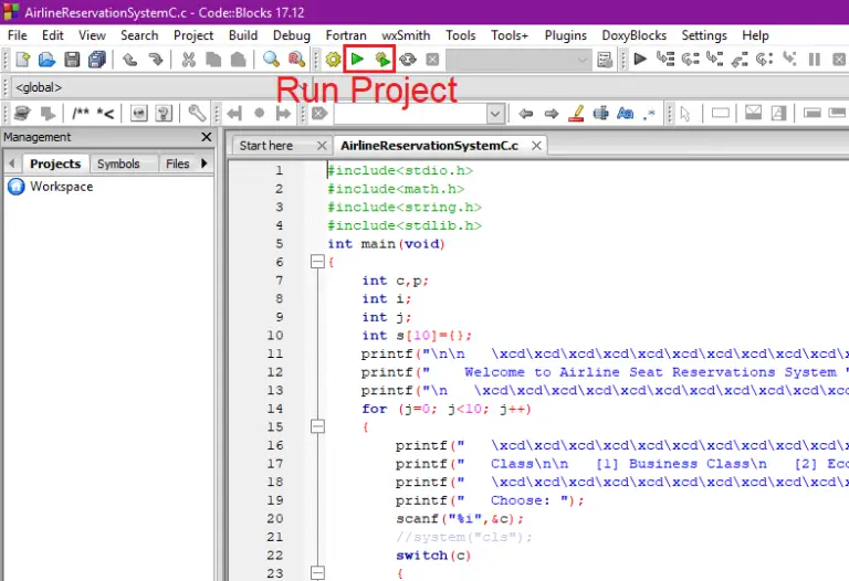 Airline Reservation System Project In C With Source Code