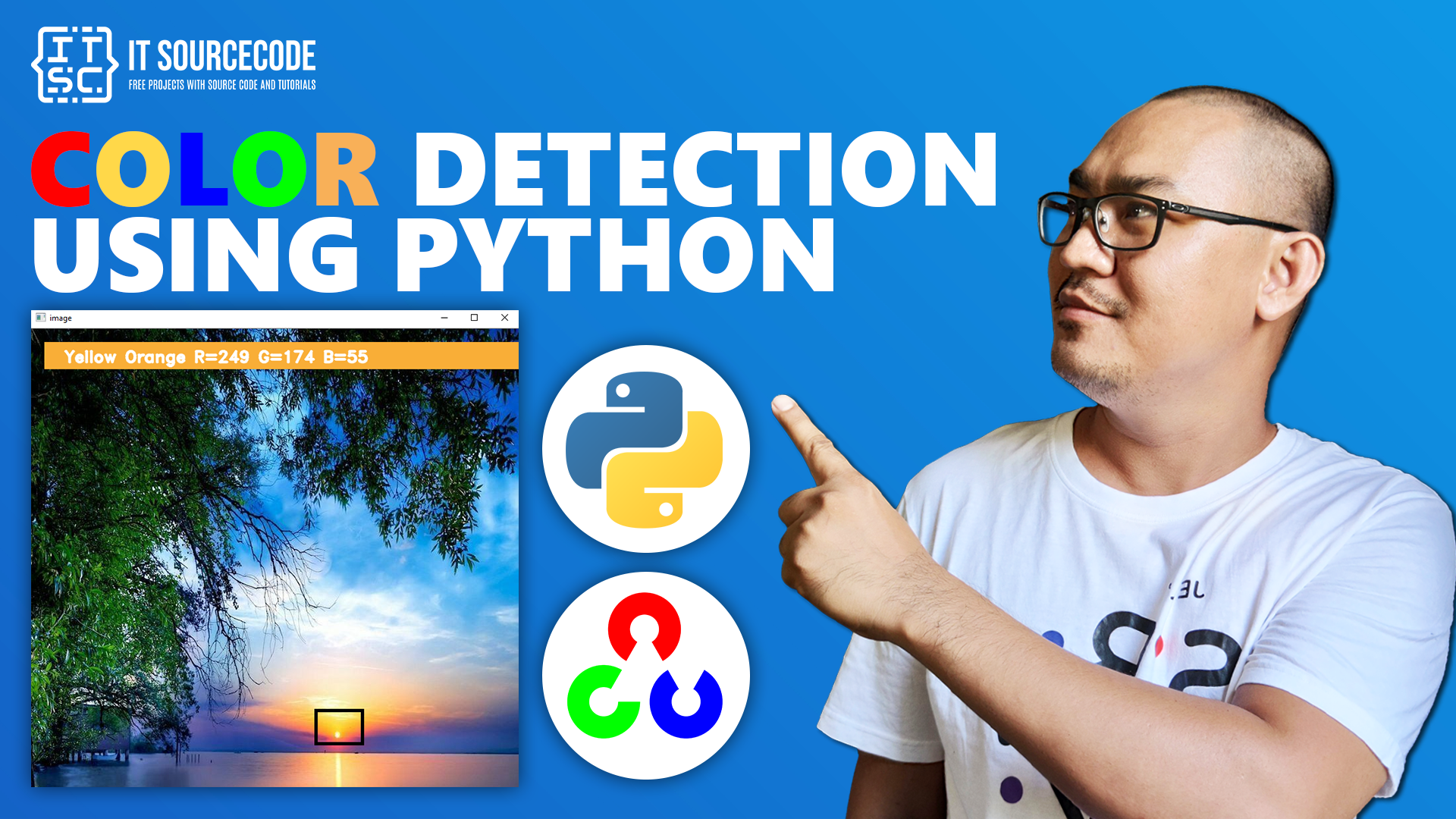 Color Detection OpenCV Python With Source Code 2022 FREE
