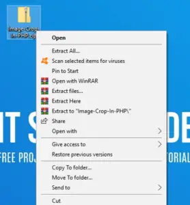 Image Crop in PHP with Source Code - Itsourcecode.com
