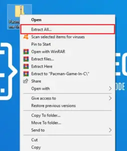 Pacman Game In C With Source Code - Itsourcecode.com
