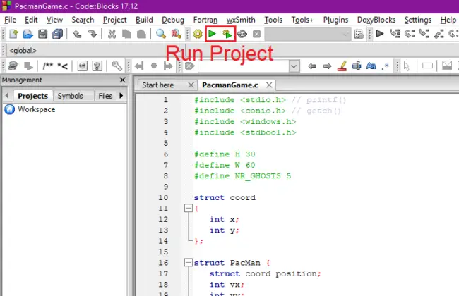 Pacman Game In C With Source Code - Itsourcecode.com