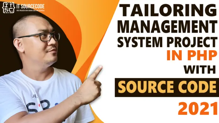 Tailoring Management System Project In PHP With Source Code