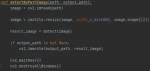 Human Body Detection OpenCV Python With Source Code