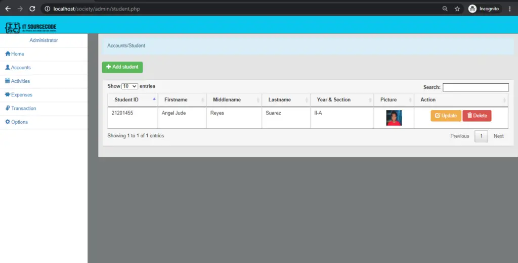 Society Management System Project In Php Free Download