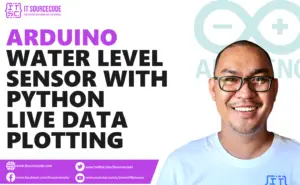 Arduino Water Level Sensor in Python Live Data Plotting