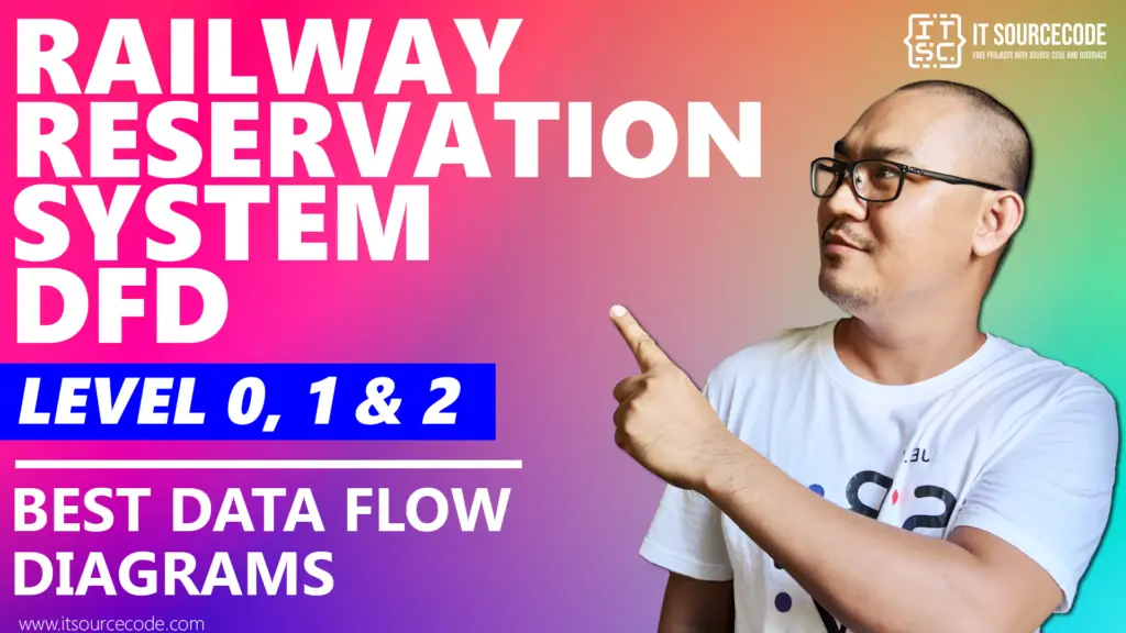 DFD for Railway Reservation System | Data Flow Diagram