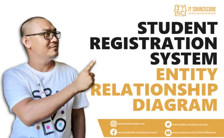 Student Registration System Er Diagram Itsourcecode