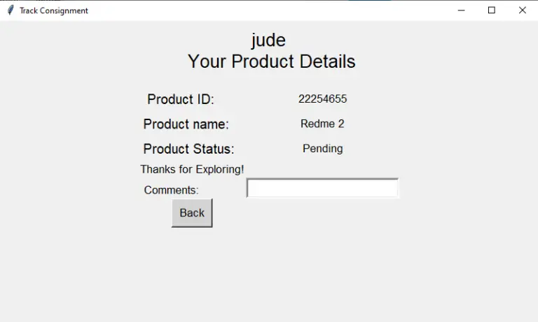 Courier Management System Project In Python With Source Code